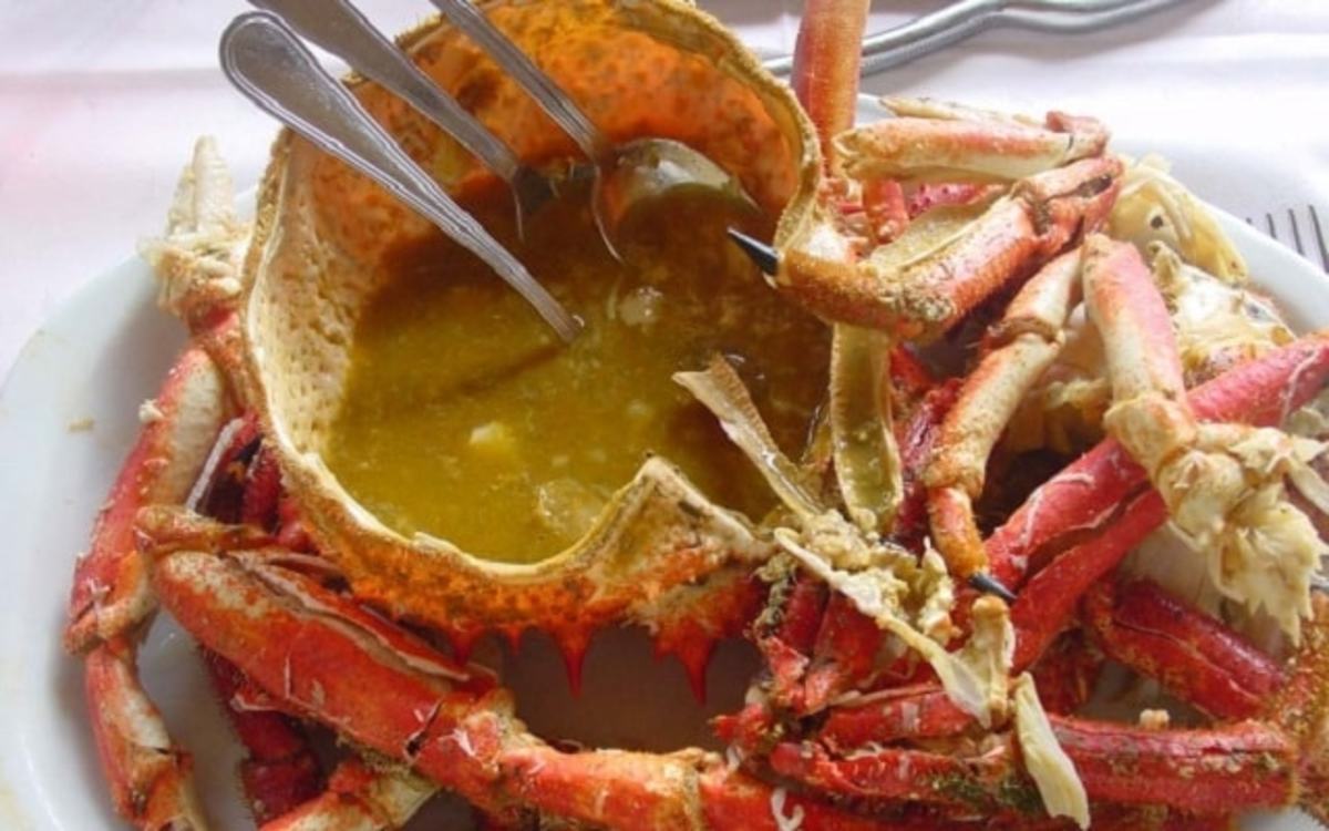 Receta de Centollo relleno