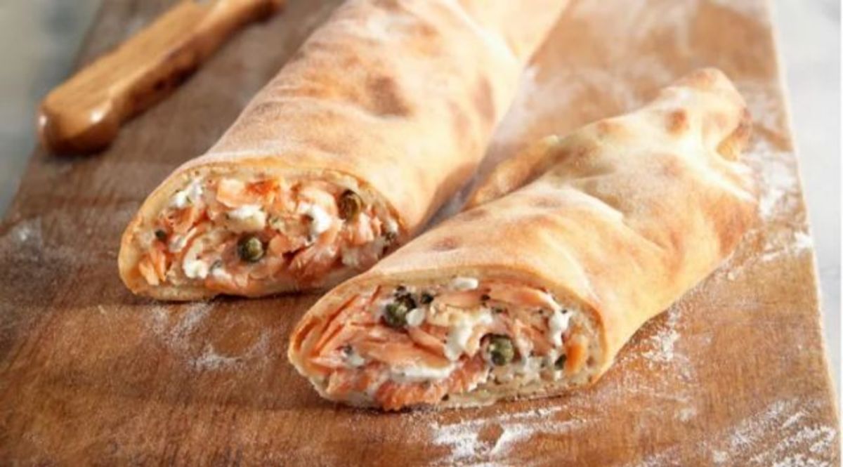 Receta de Pizza Enrollada o Stromboli