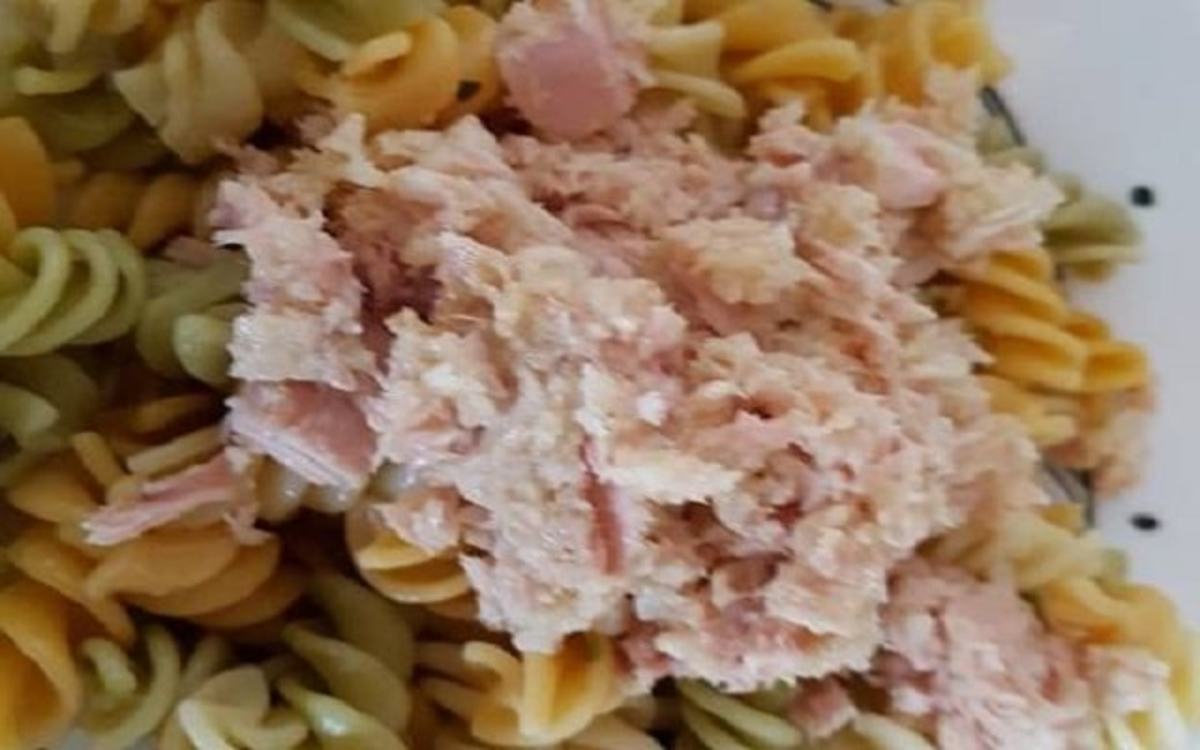 Receta de Ensalada de pasta con salsa rosa