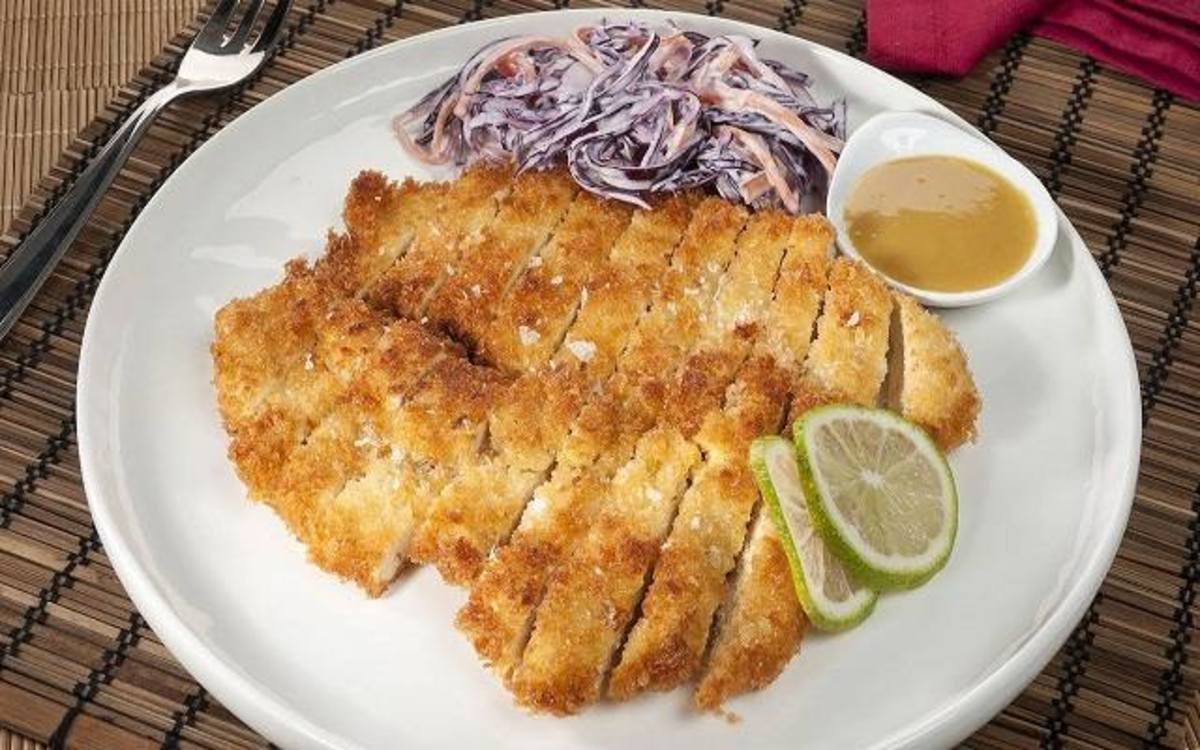Receta de Pollo katsu japonés