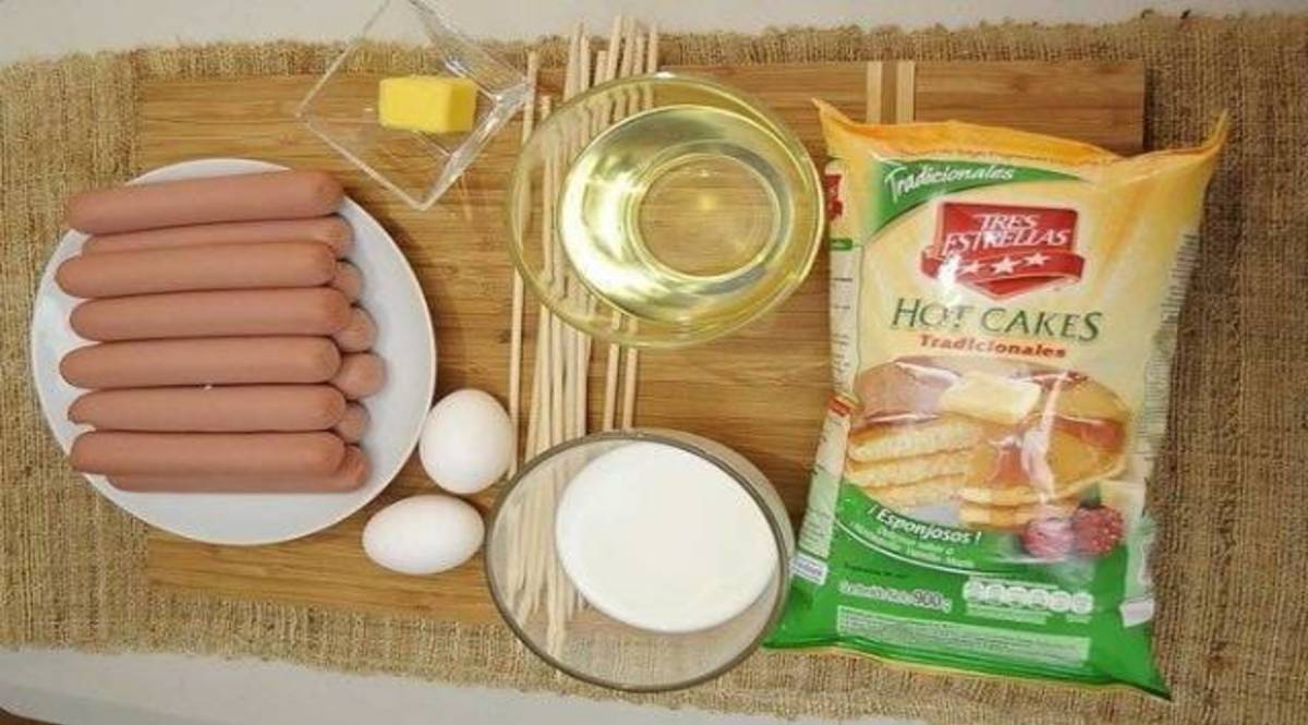 Receta de Banderilla de Salchicha Caseras