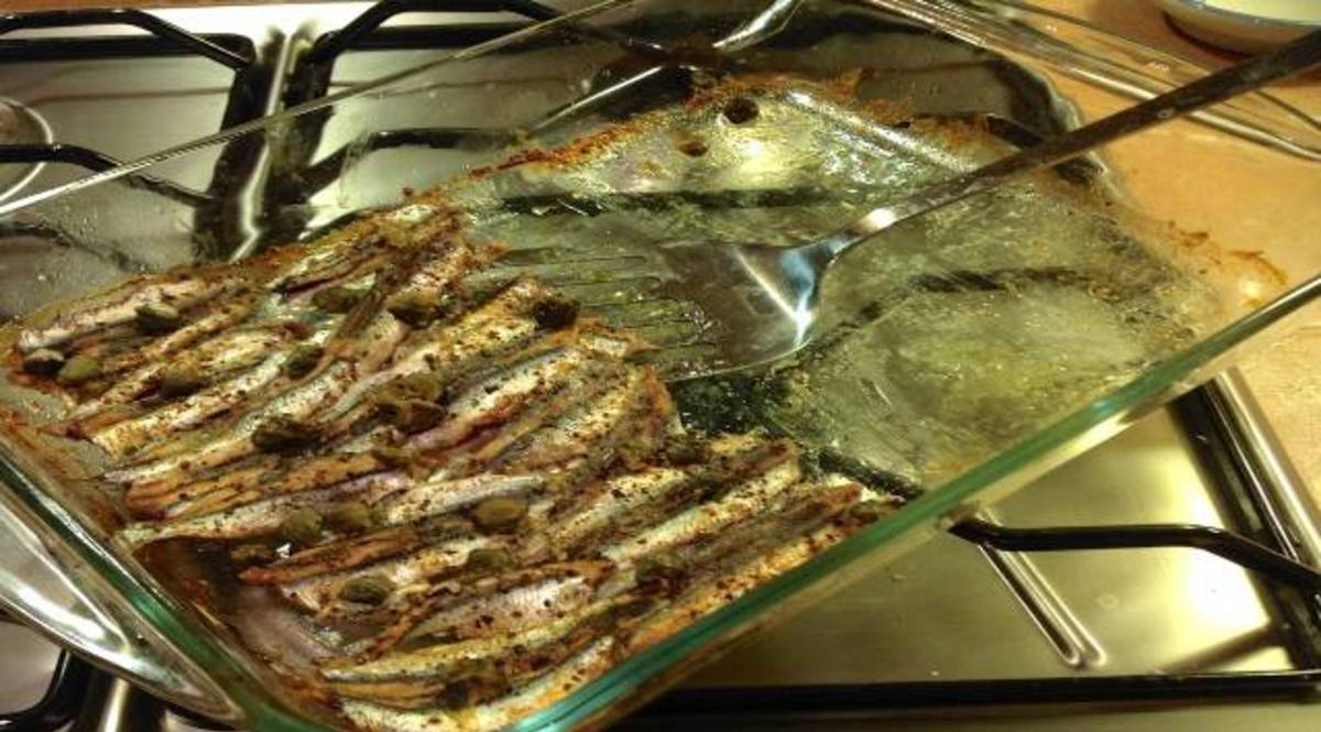 Receta de Boquerones al Horno
