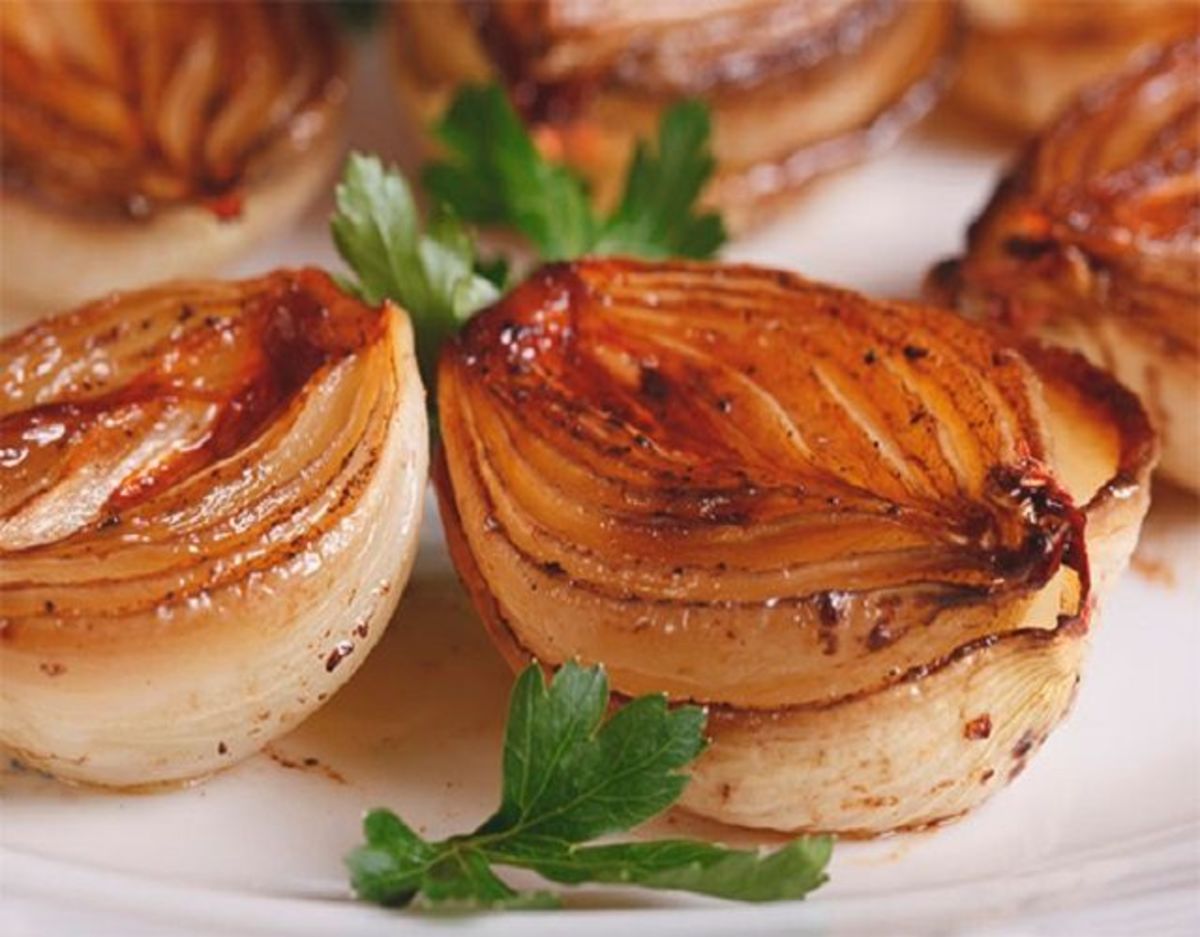 Receta de Cebollas asadas