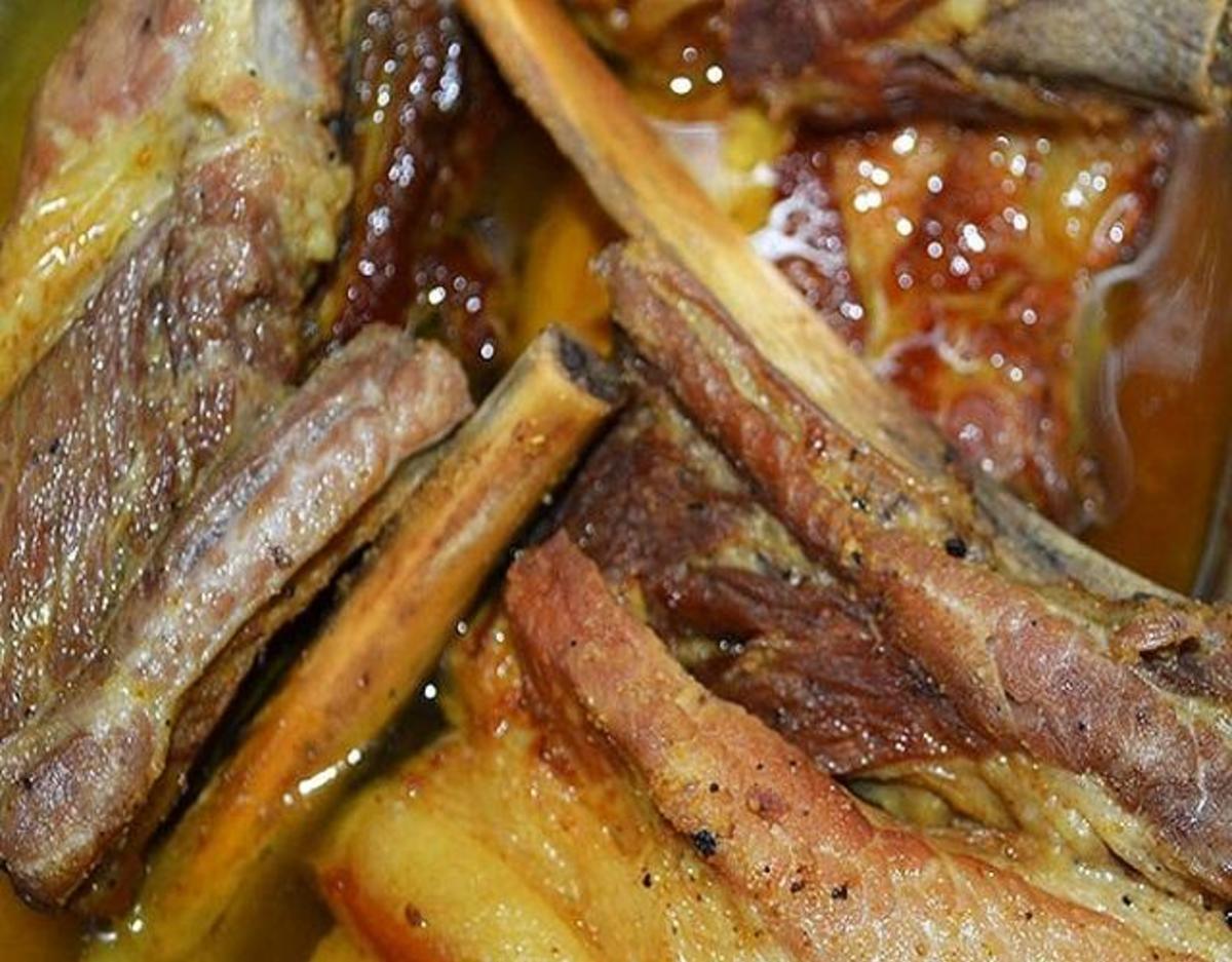 Receta de Costillas de cerdo al curry
