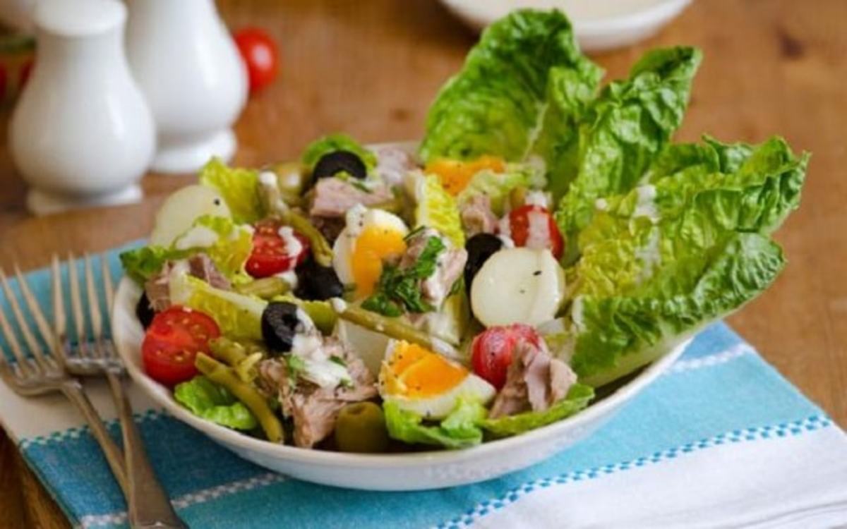Receta de Ensalada nicoise