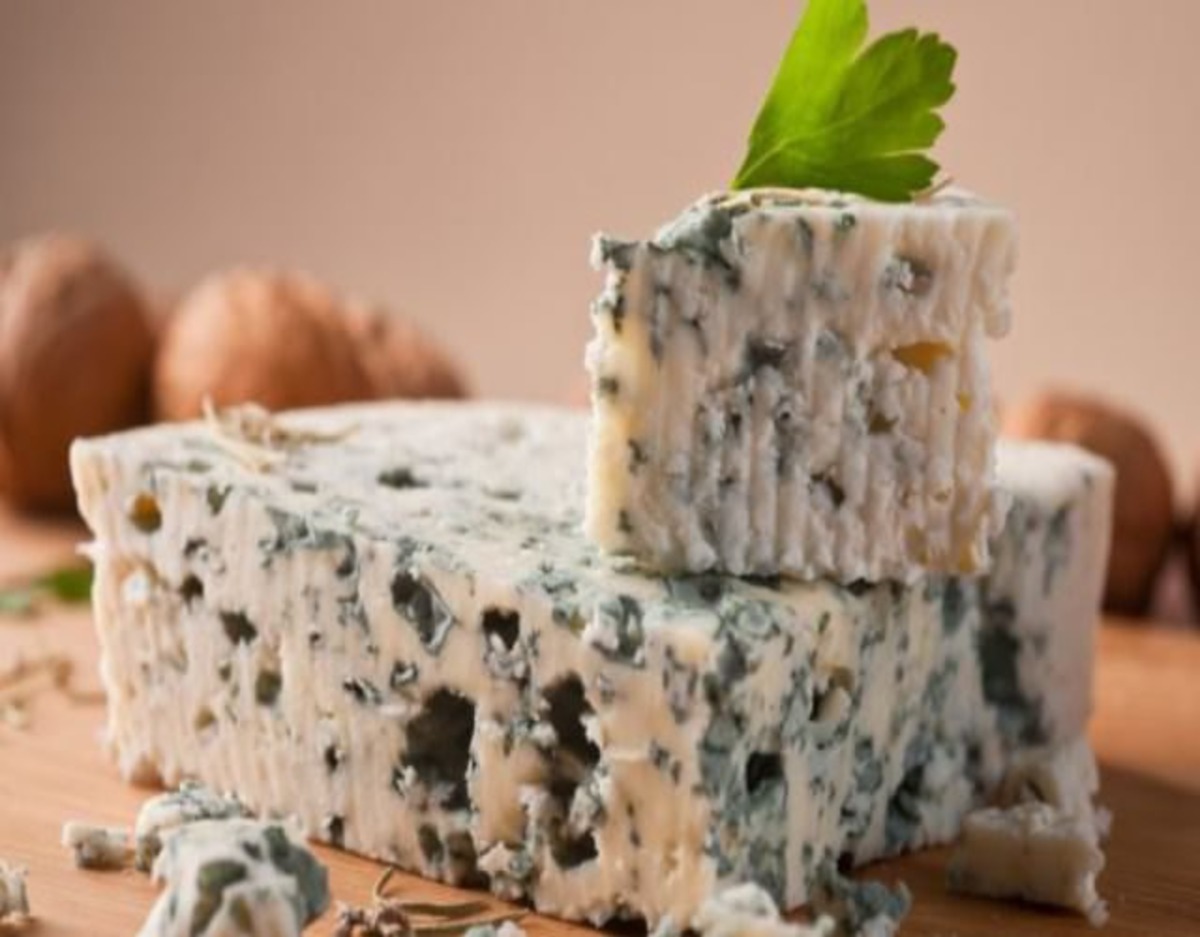 Receta de Setas con queso azul