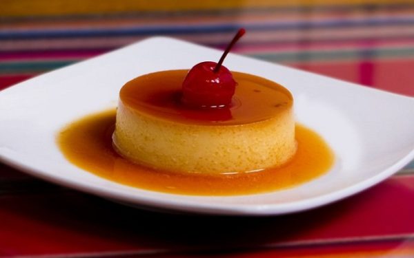 Receta de Flan de mango