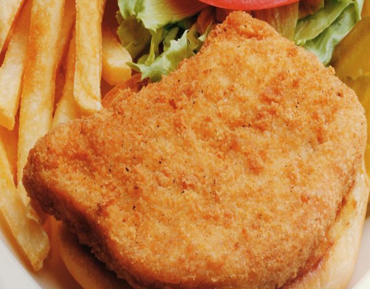 Receta de Pollo empanado con queso