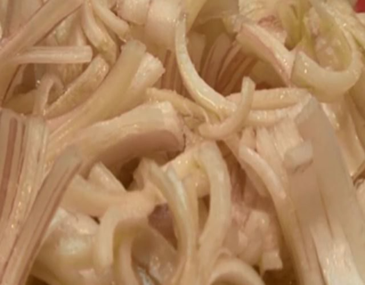 Receta de Ensalada de Cardo rojo