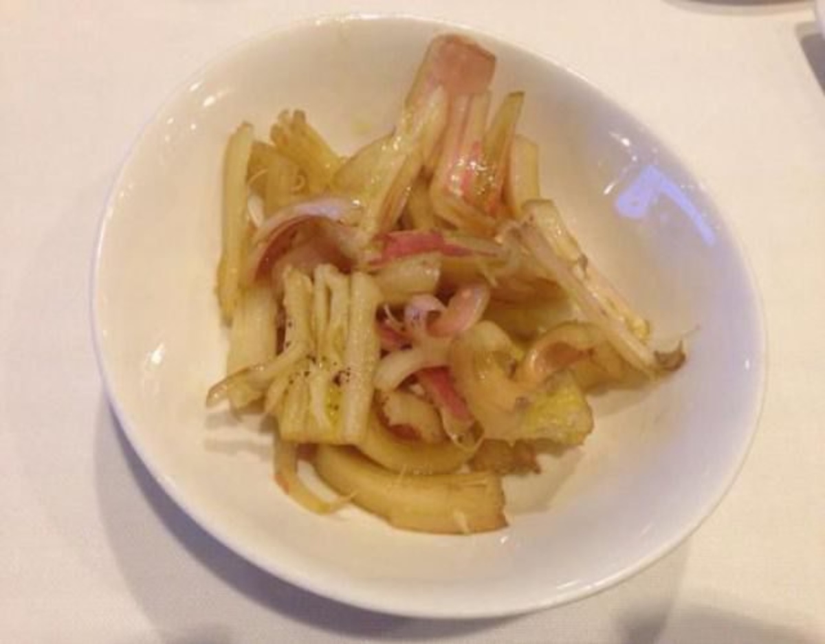 Receta de Ensalada de Cardo rojo