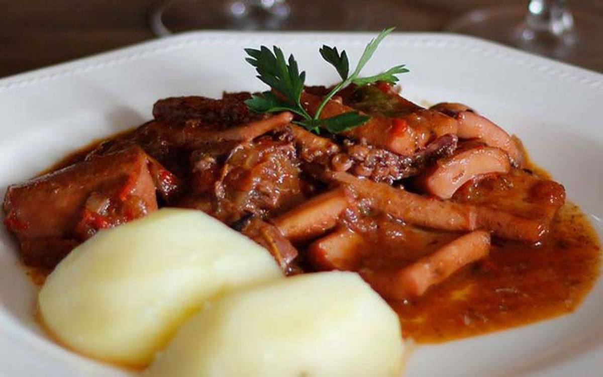 Receta de Potas en salsa