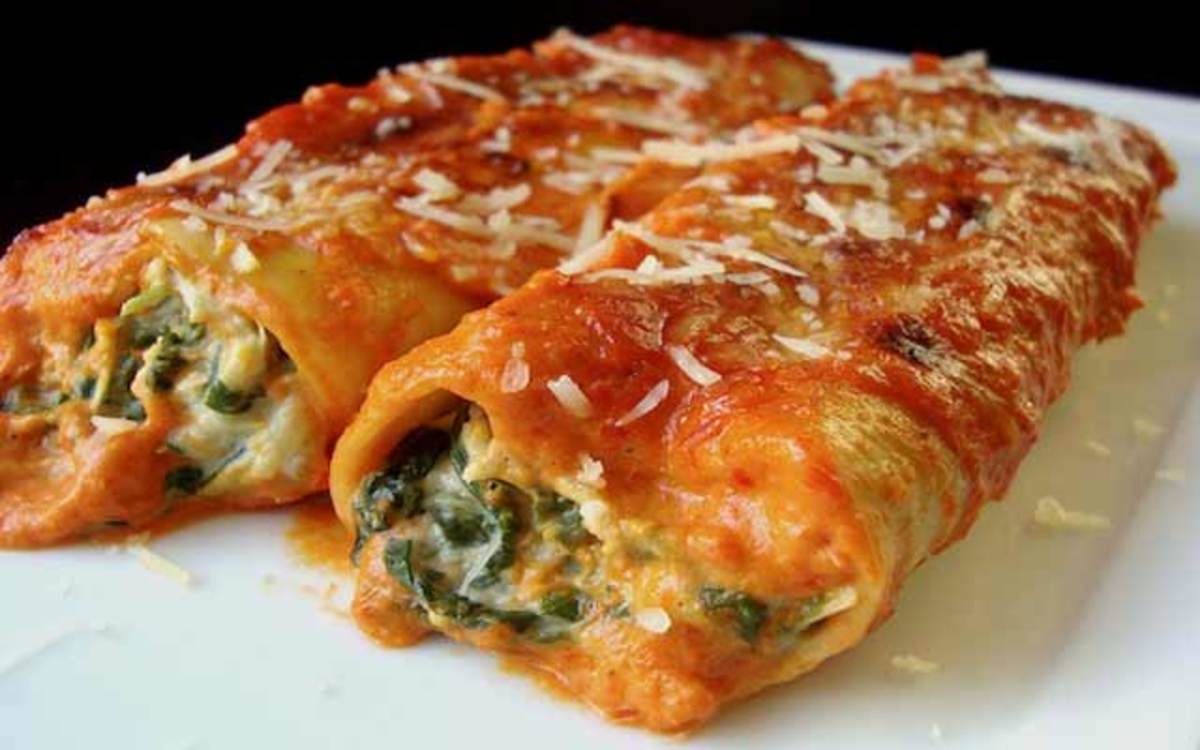 Receta De Canelones Sin Bechamel