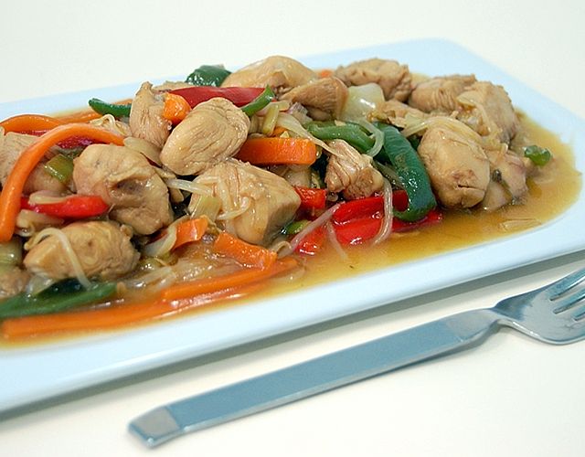 Receta de Chop Suey de pollo