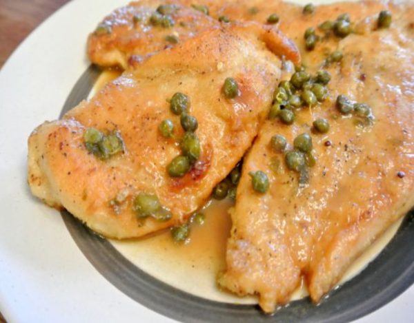 Receta de Pollo piccata