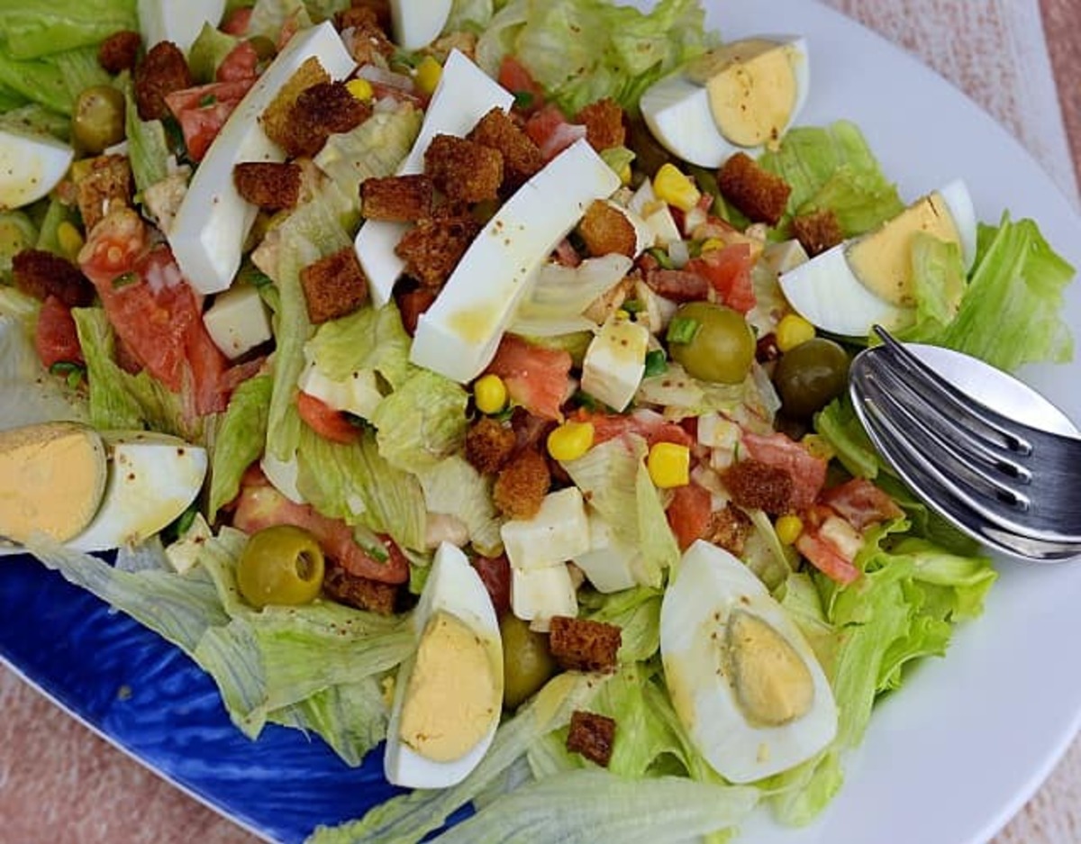 Receta de Ensalada cobb