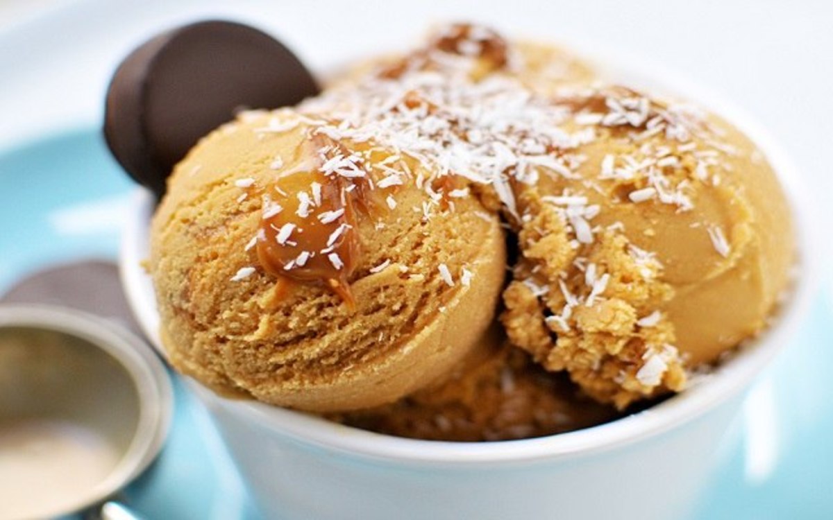 Receta de Helado de dulce de leche