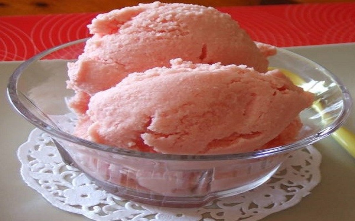 Receta de Helado de sandía