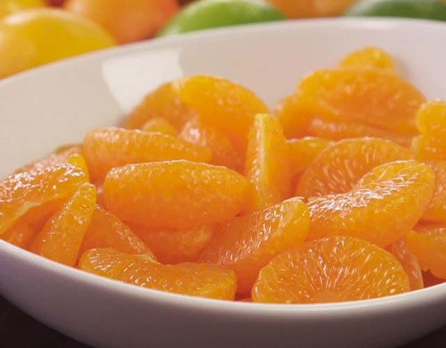 Receta de Mandarina en almíbar
