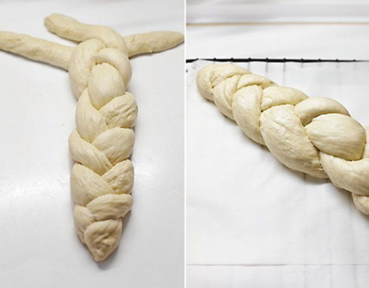 Receta de Trenza de Brioche