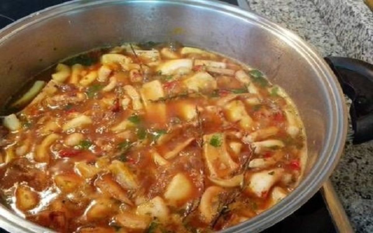 Receta de Potas al estilo canario
