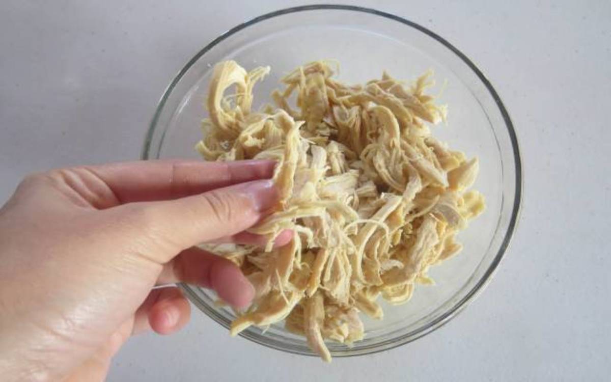 Receta de Ensaladilla de pollo fácil