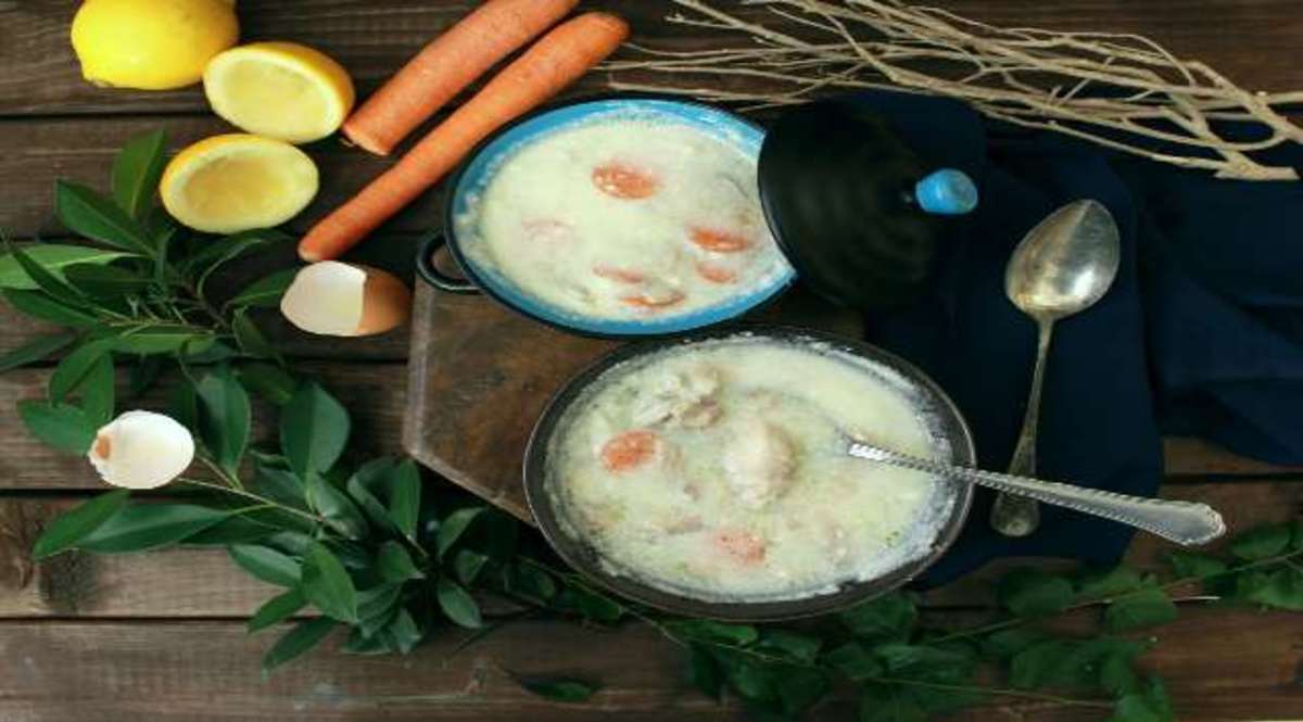 Receta de Sopa Griega de Limón (Avgolemono)