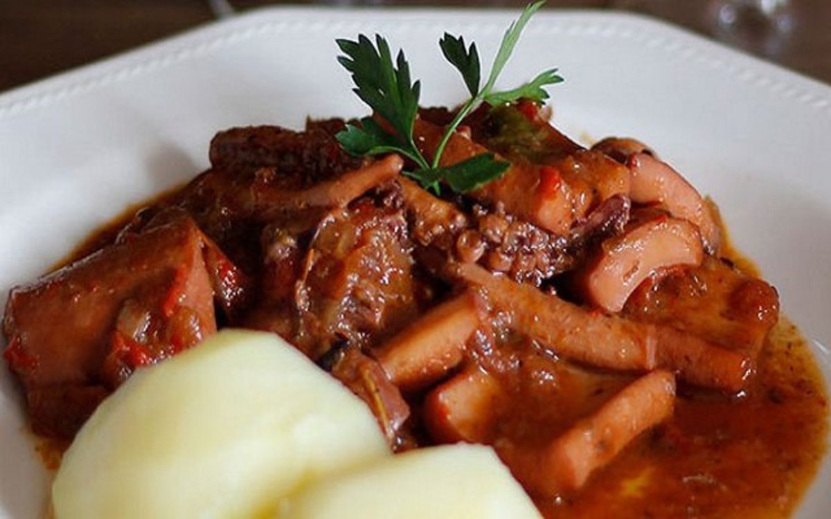 Receta de Potas al estilo canario