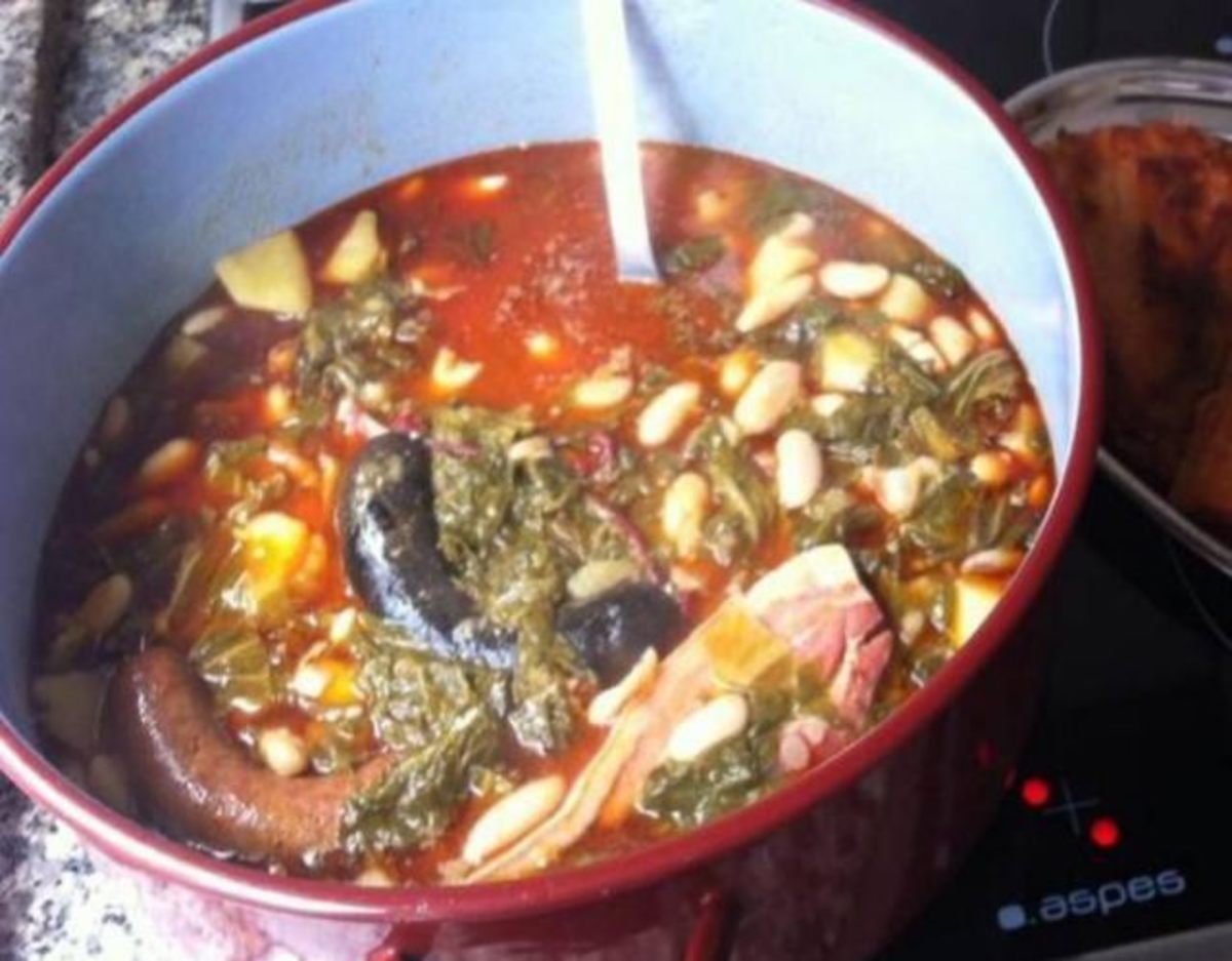 Receta de Pote asturiano