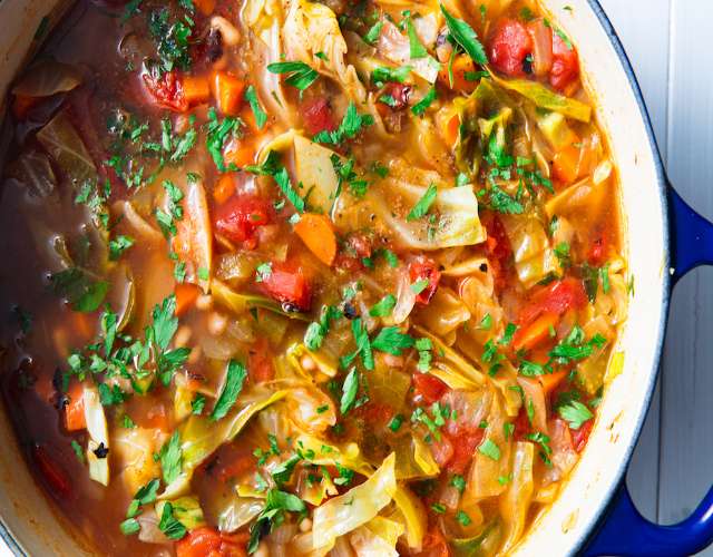 Receta De Sopa De Repollo