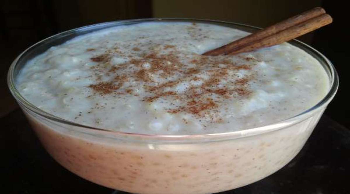 Receta de Postre de Tapioca con Canela