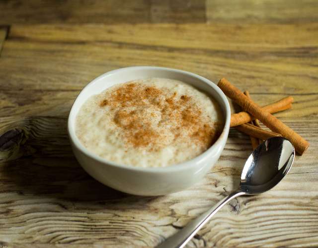 Receta de Postre de Tapioca con Canela