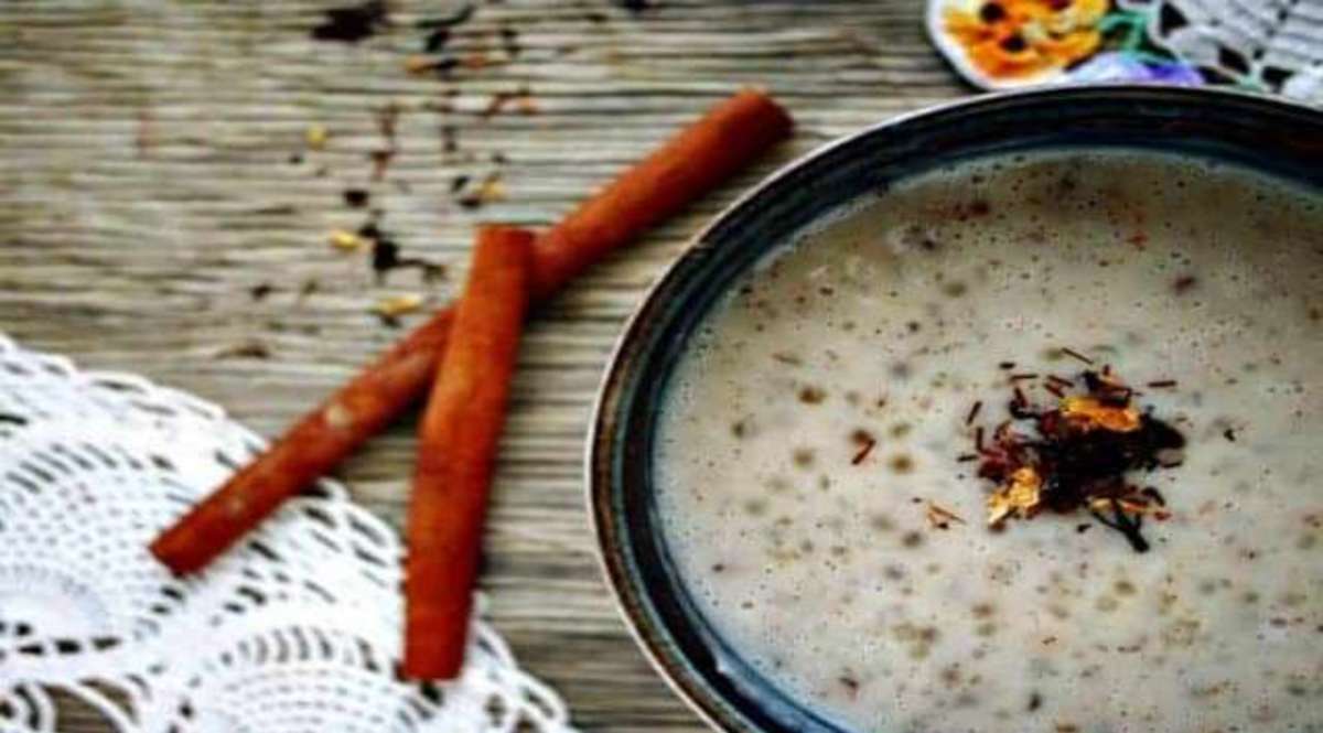 Receta de Postre de Tapioca con Canela