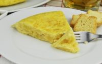 Receta de Tortilla de patatas light