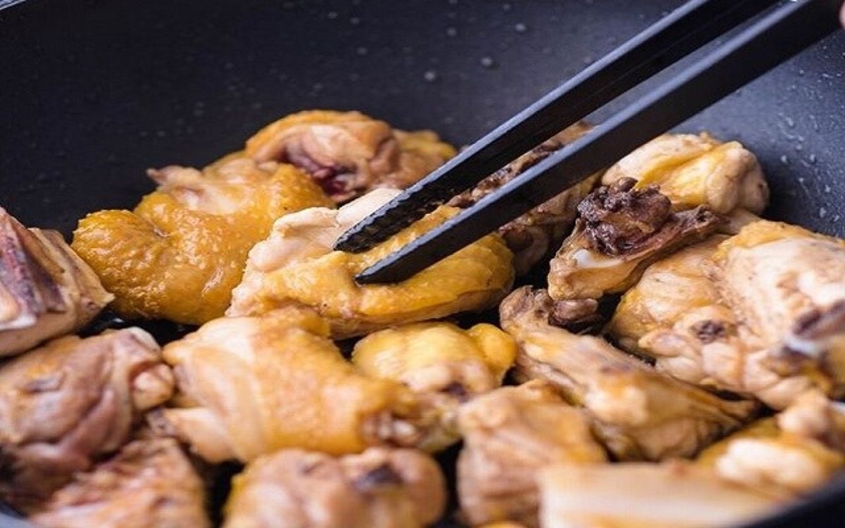 Receta de Pollo rustido