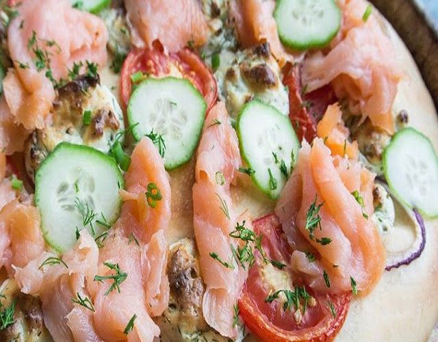 Receta de Focaccia de salmón