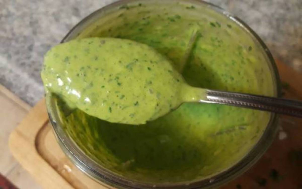 Receta de Salsa de cilantro