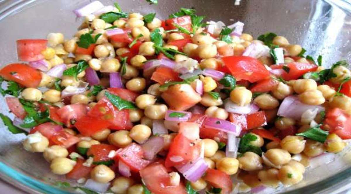 Receta de Garbanzos con Tomate y Cebolla