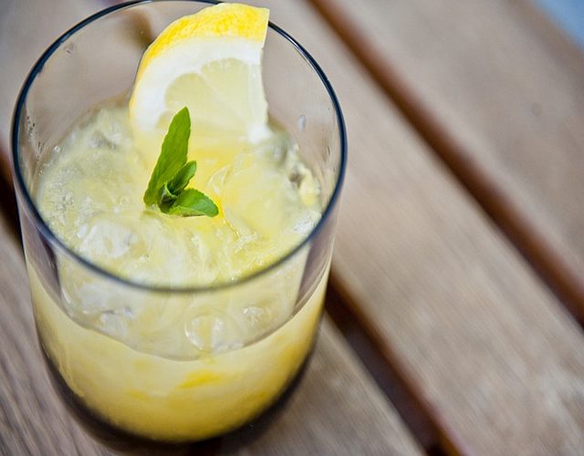 Receta de Vodka smash