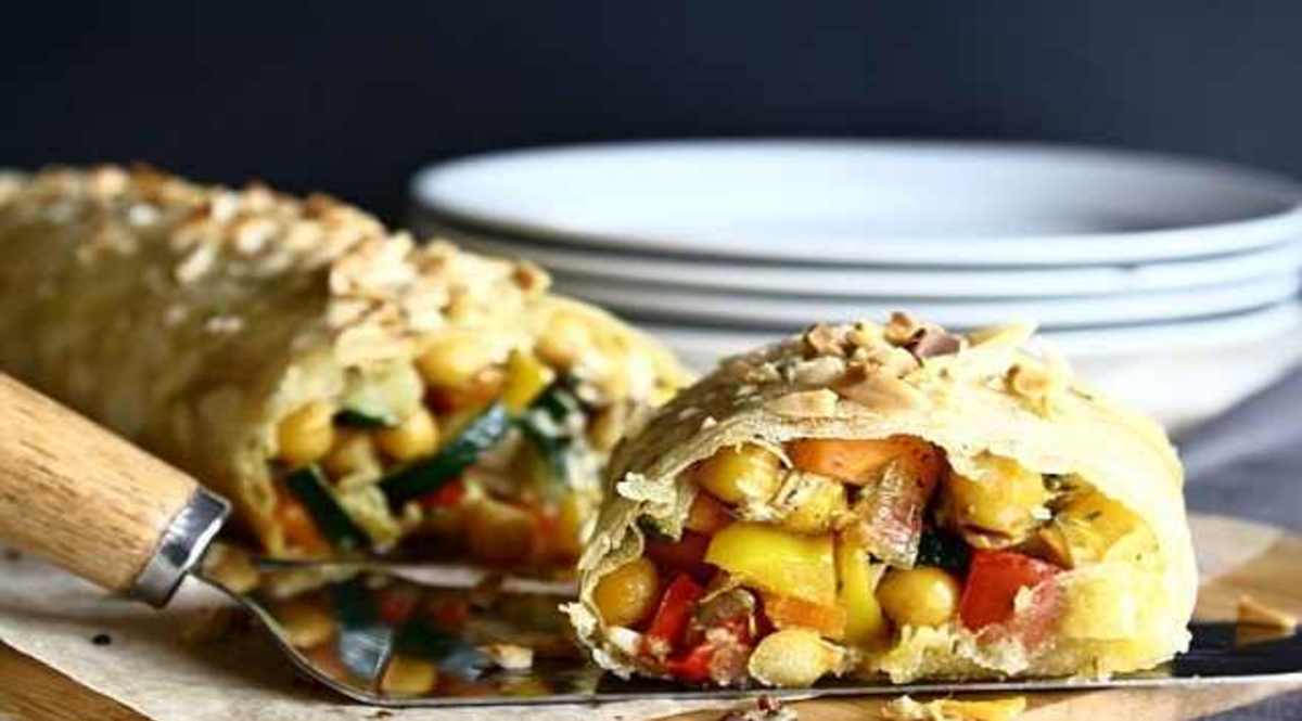 Receta de Strudel de verduras