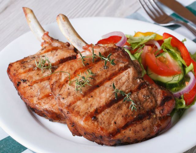 Receta de Chuletas de cordero a la plancha