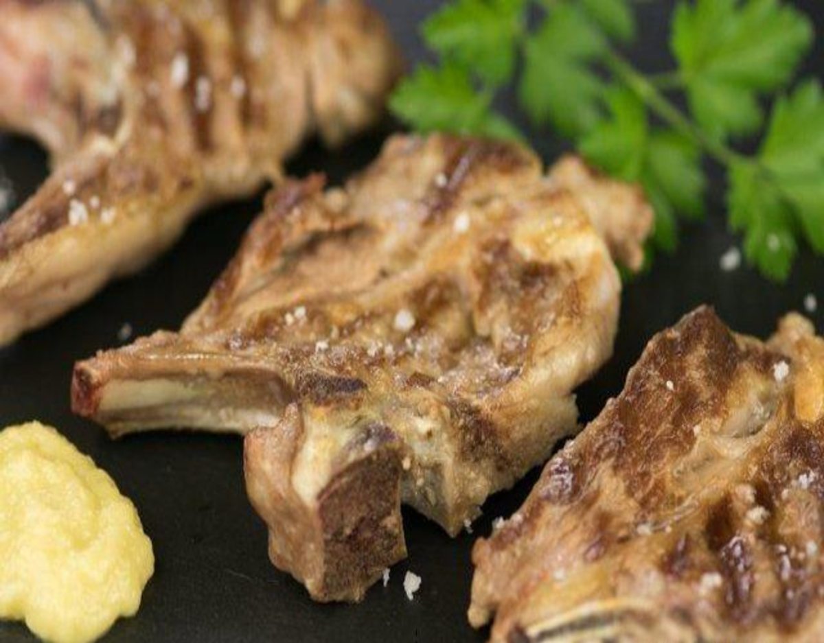 Receta de Chuletas de cordero asadas