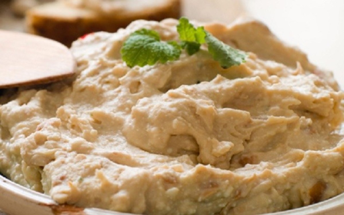 Receta de Wrap de hummus y aguacate