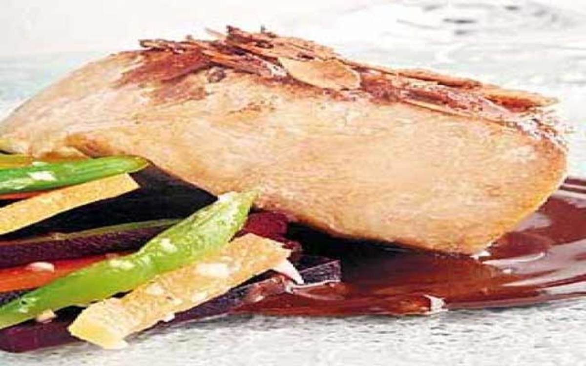 Receta de Mero al chocolate