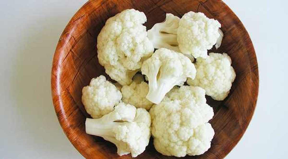 Receta de Puré de coliflor con queso