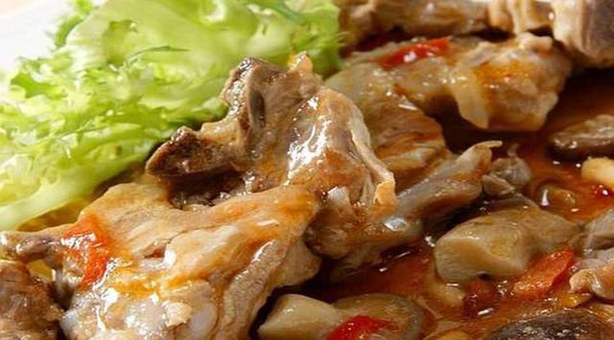 Receta de Estofado de cordero con setas