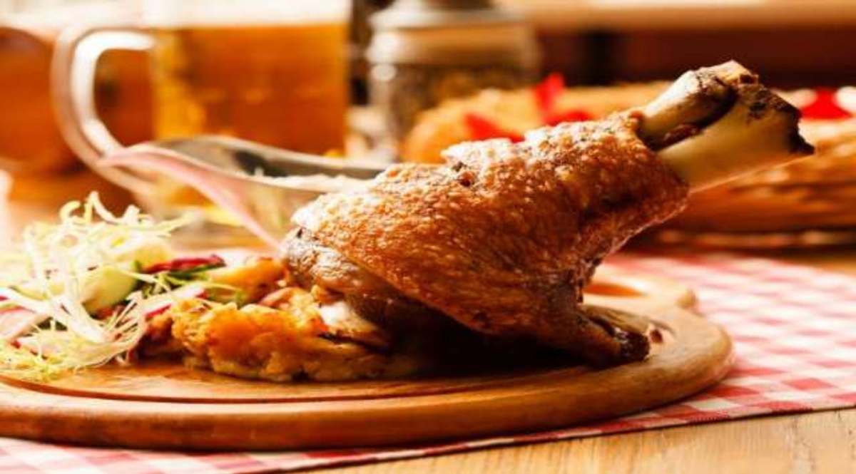 Receta de Codillo de Cerdo Asado