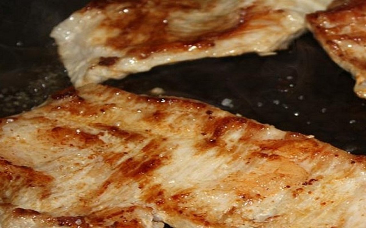 Receta de Secreto en salsa de naranja