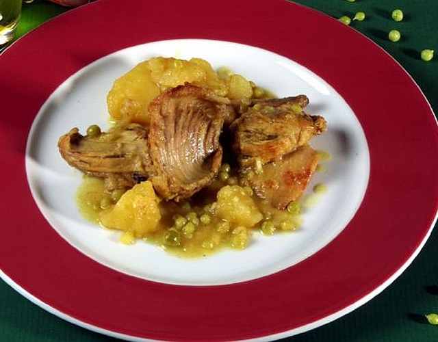 Receta de Conejo al curry