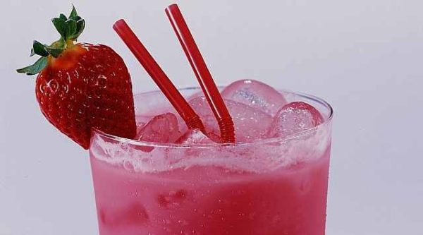 Receta de Cóctel Fresa colada