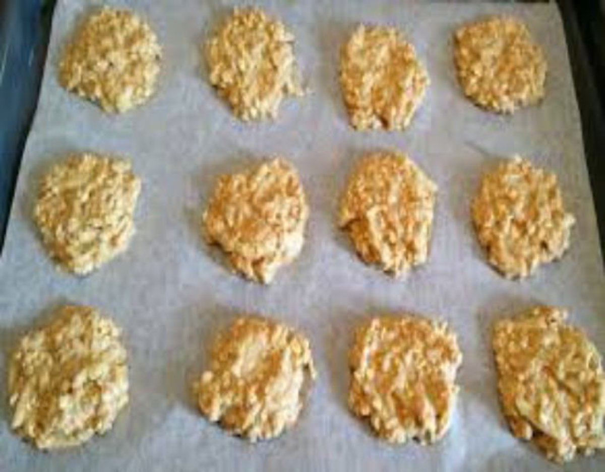 Receta de Galletas de avena Light